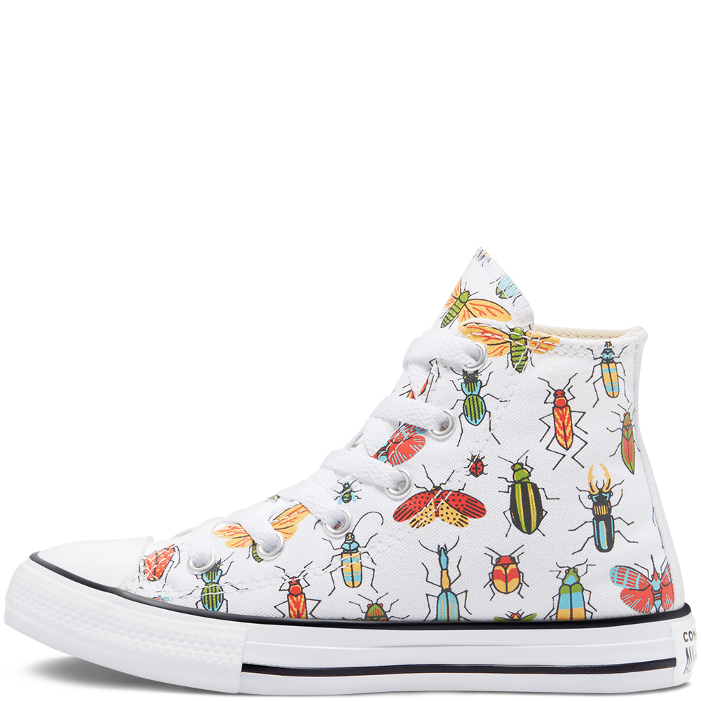 Converse Chuck Taylor All Star Kids 2V Bugged Out A Bugs World High Top ...