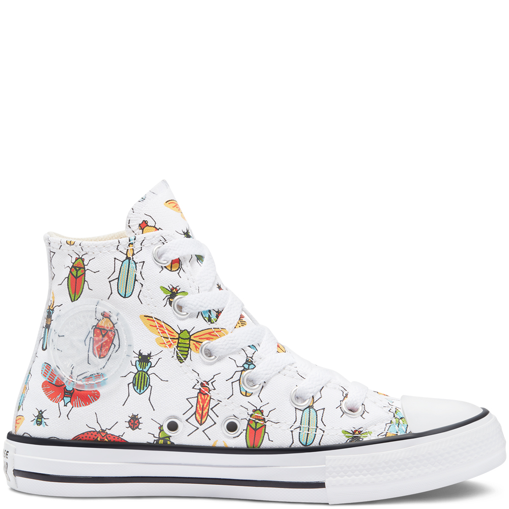 Converse Chuck Taylor All Star Kids 2V Bugged Out A Bugs World High Top ...