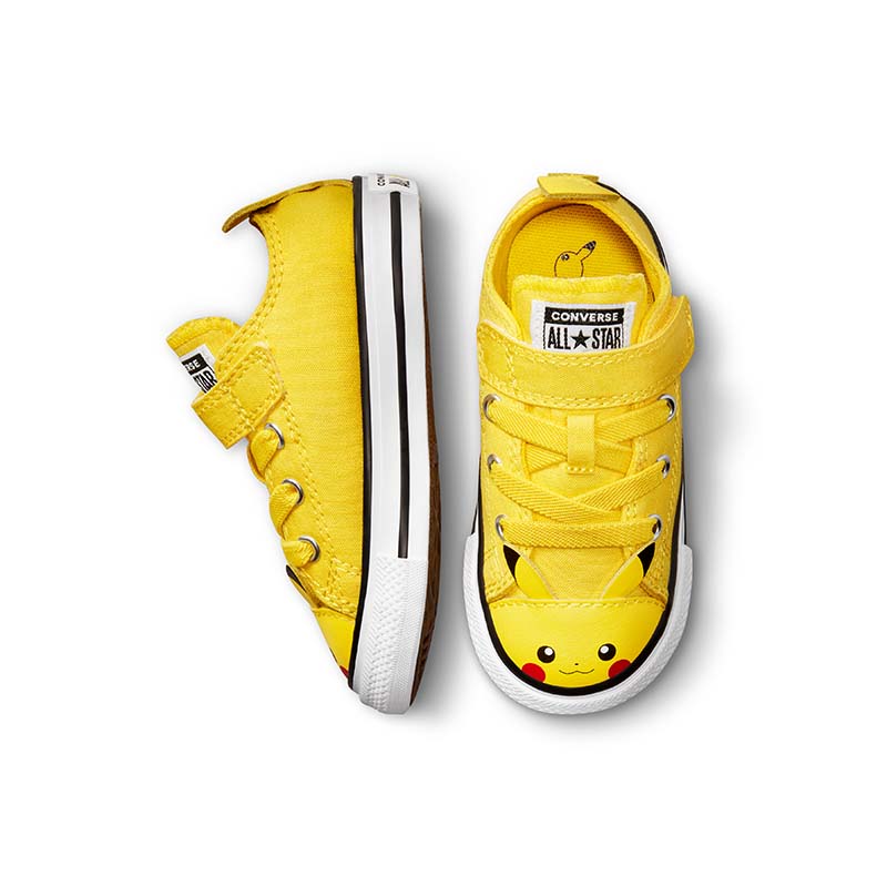 Converse x Pokemon Pikachu Kids Chuck Taylor All Star Easy On | Rookie USA