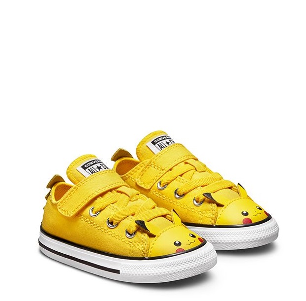 Converse x Pokemon Pikachu Kids Chuck Taylor All Star Easy On | Rookie USA