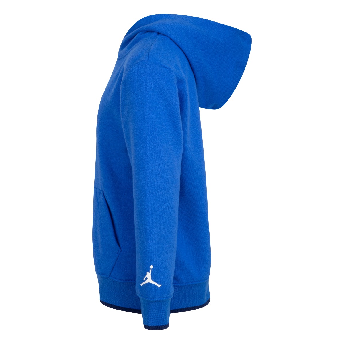 Shop Boy's Signal Blue Jordan Jumpman Ft Po Hoodie | Rookie USA